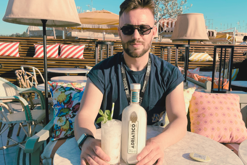 Fly-Island cocktail by Agostino Stirbu for Mama Shelter Roma | Amaretto ...